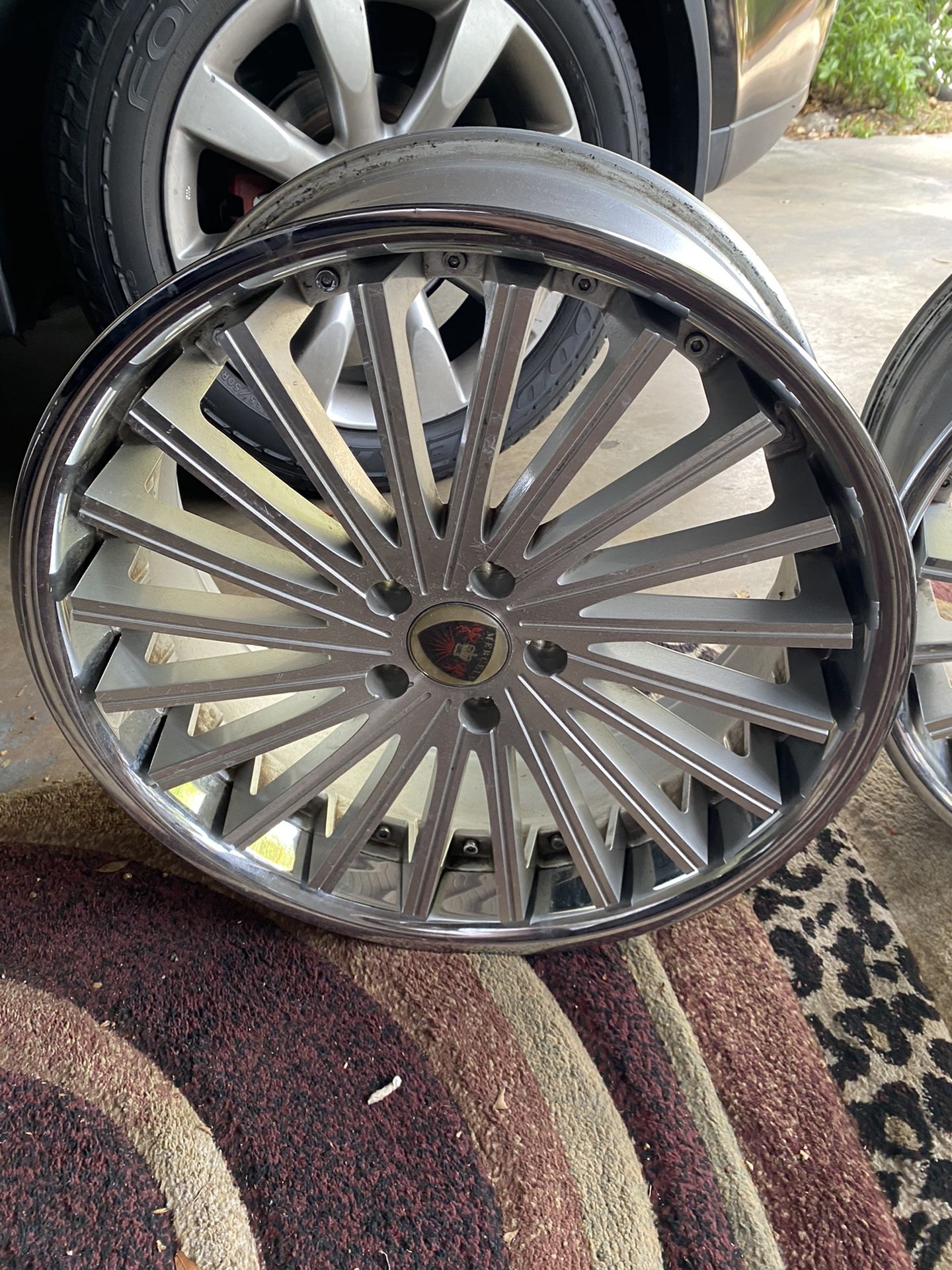 20in 5 lug Merceli Rims for Sale in Orlando, FL - OfferUp