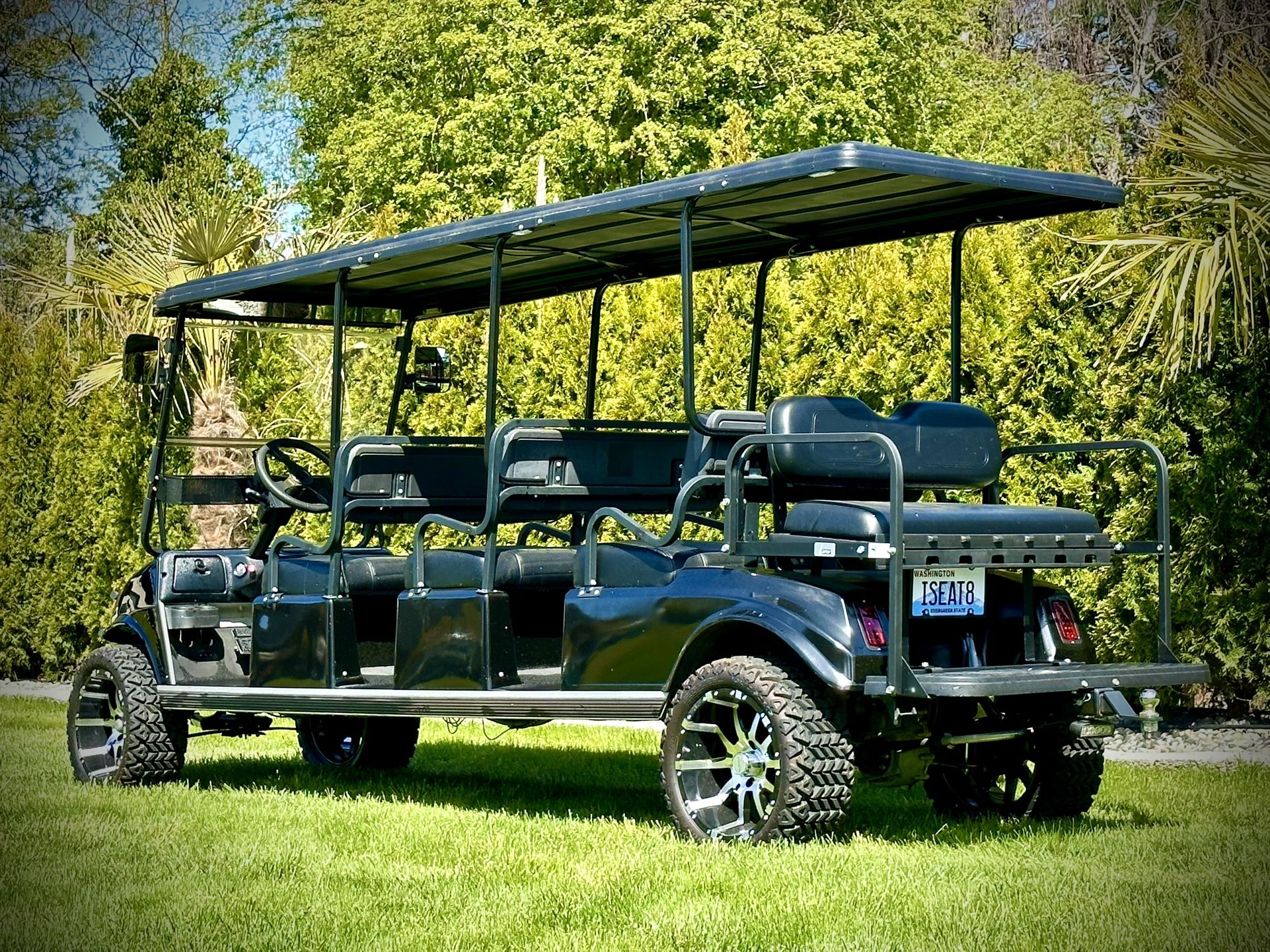 Club Car Villager 8 seater Passenger Gas ️ Golf Cart Shuttle for Sale ...