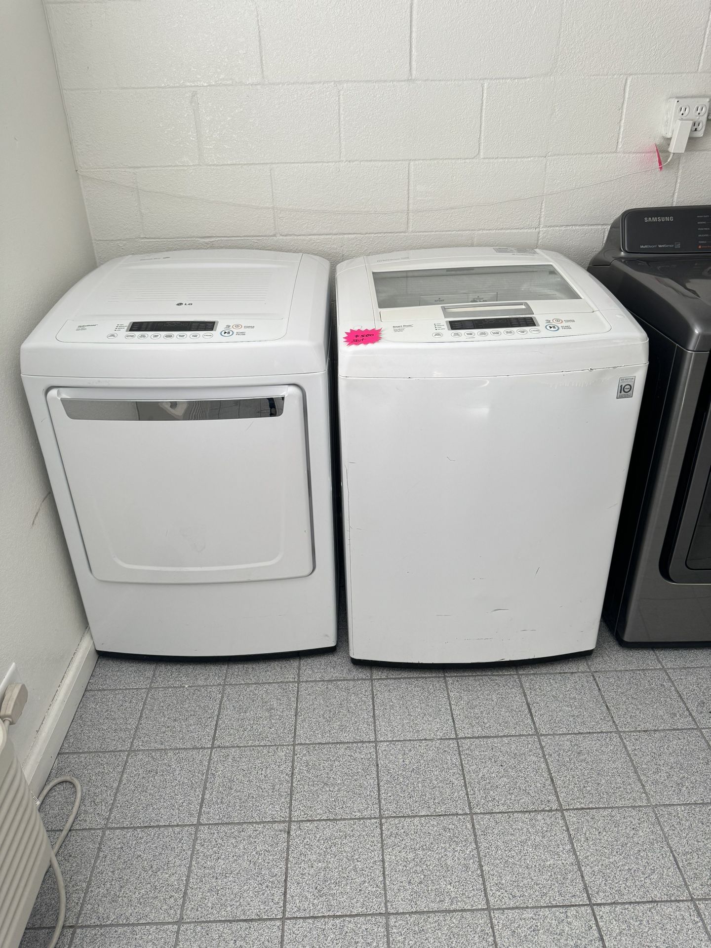 LG XL Capacity Washer And Dryer Set for Sale in Ocala, FL - OfferUp