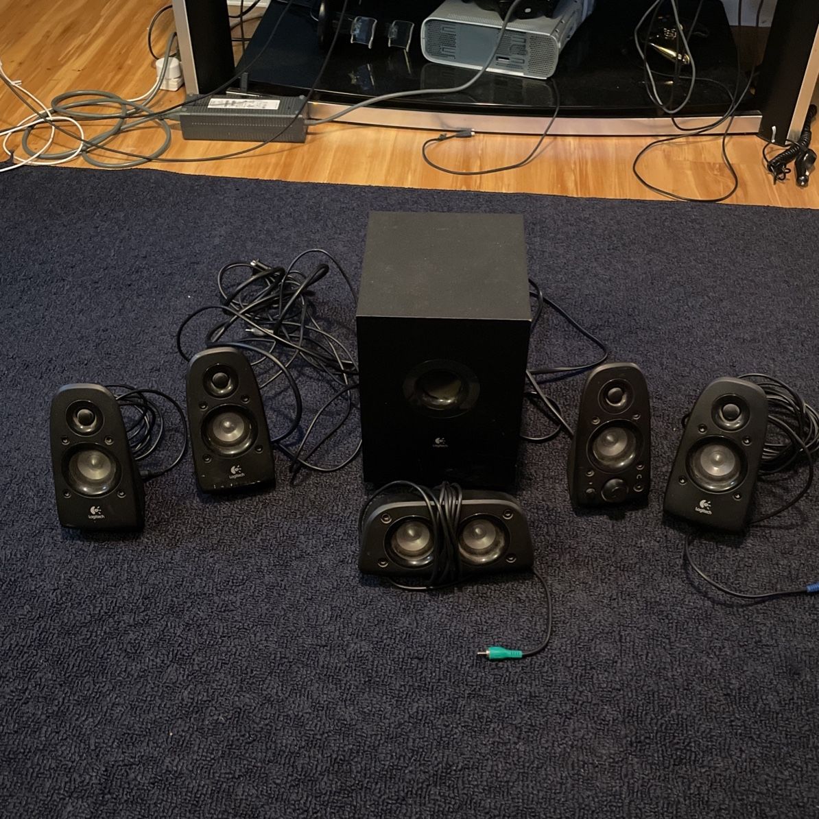 Logitech Z506 Cables