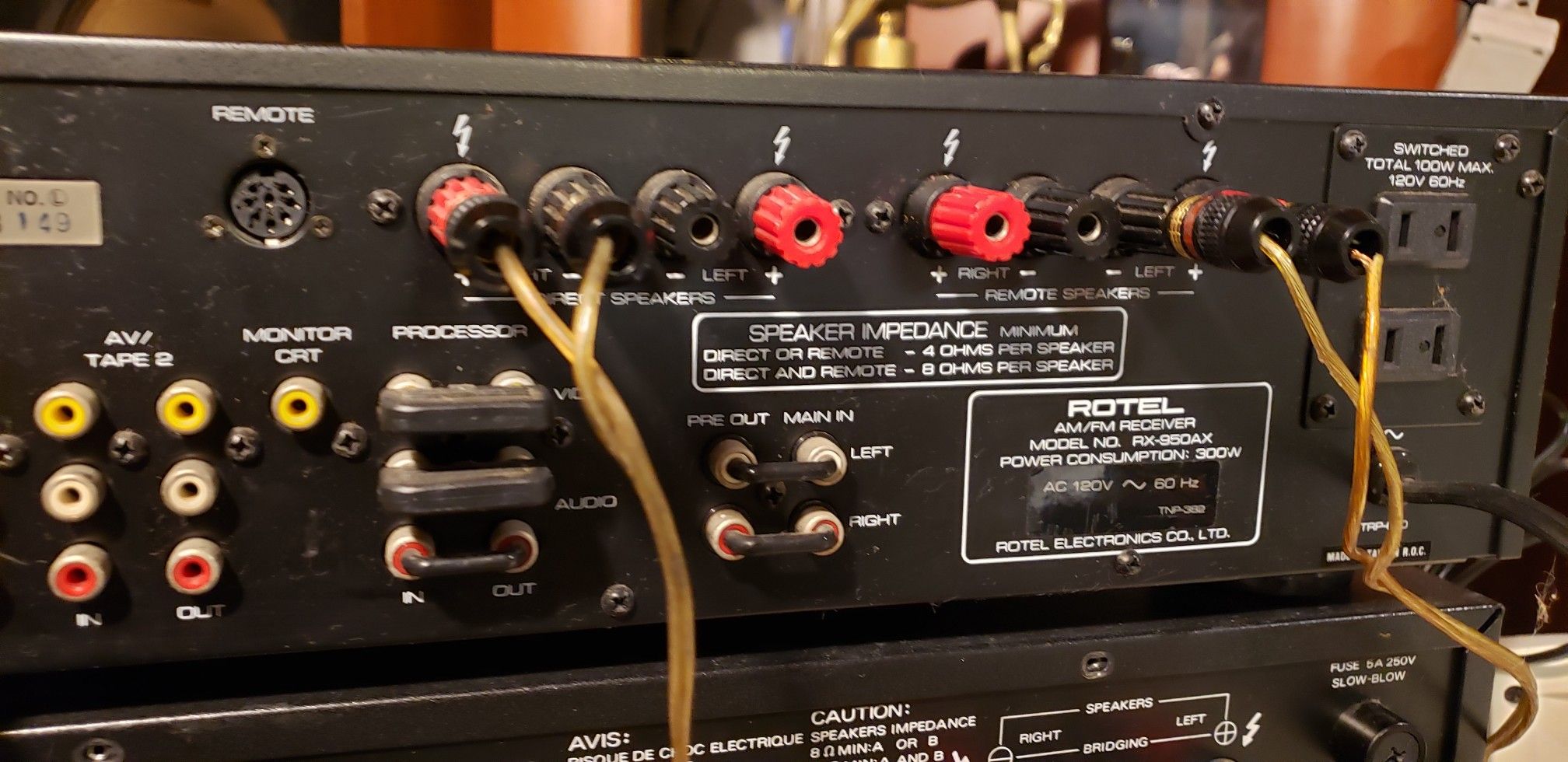 ROTEL AM/FM STEREO RECEIVER RX-950AX for Sale in Burbank, IL - OfferUp