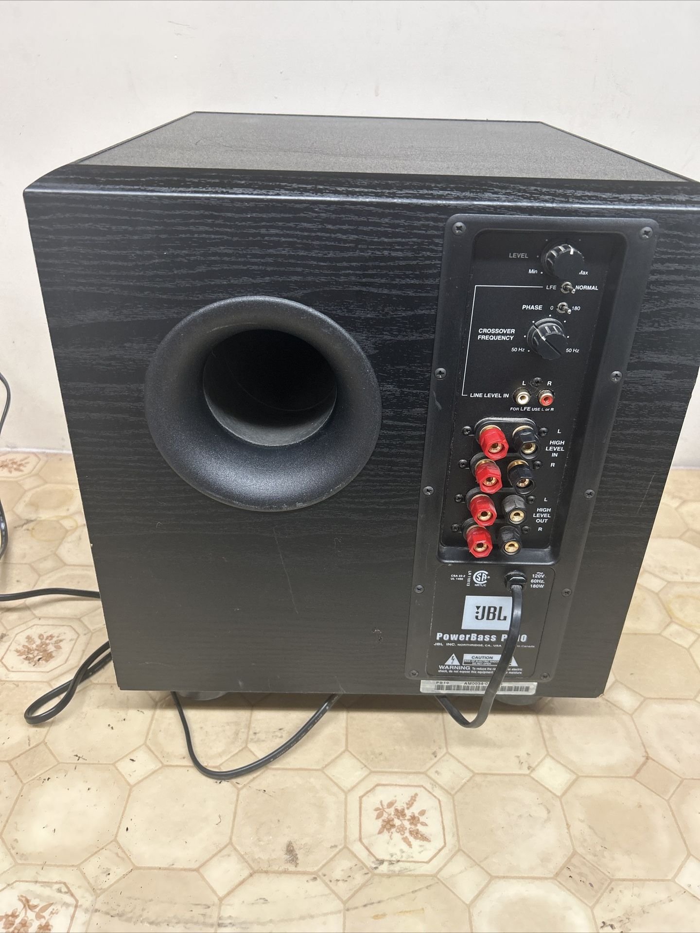 JBL POWERBASS PB-10 Powered Subwoofer for Sale in Mesa, AZ - OfferUp