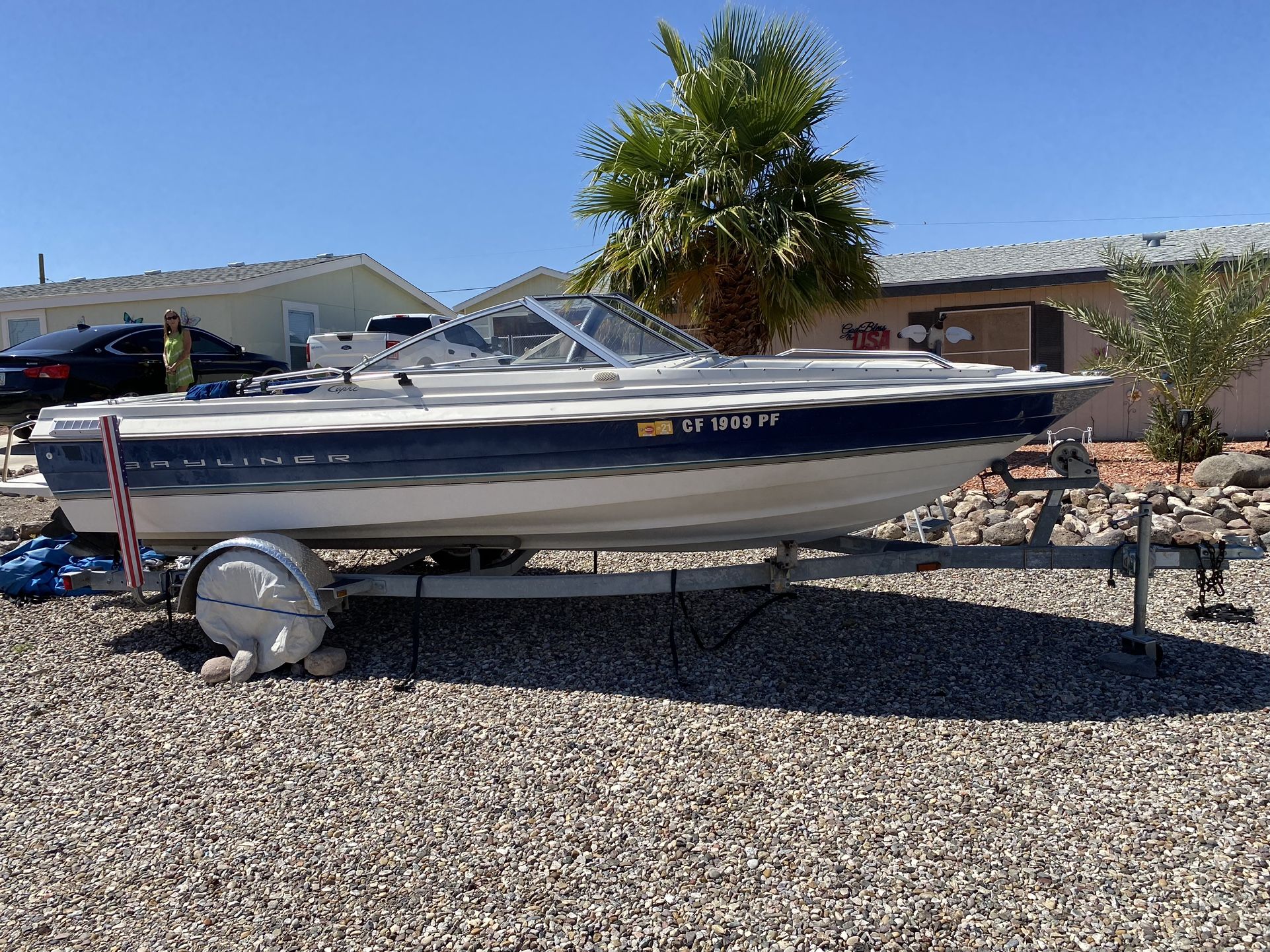 1998 Bayliner Capri 1950 Model. Excellent Condition for Sale in Bullhead City, AZ - OfferUp