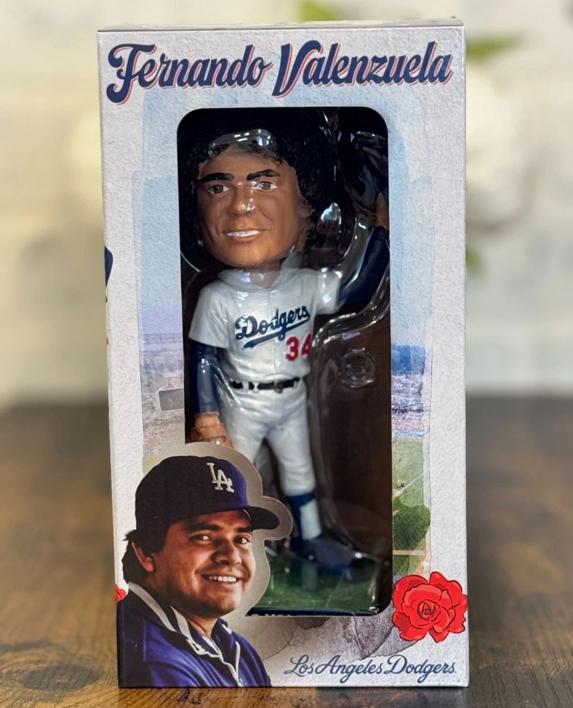 Fernando Valenzuela Bobblehead Sga 2025 Dodgers for Sale in Irwindale ...