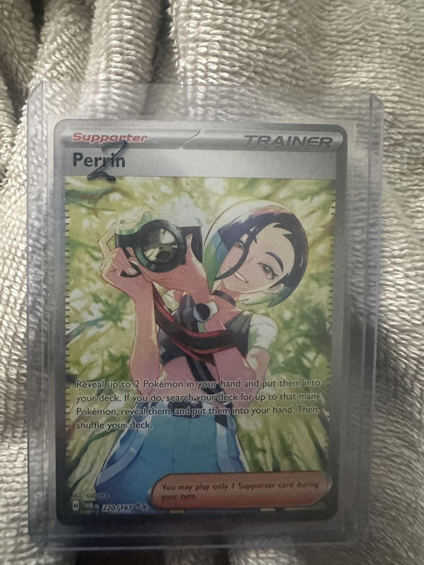 Perrin full art pokemon card SUPER RARE for Sale in Chula Vista, CA ...