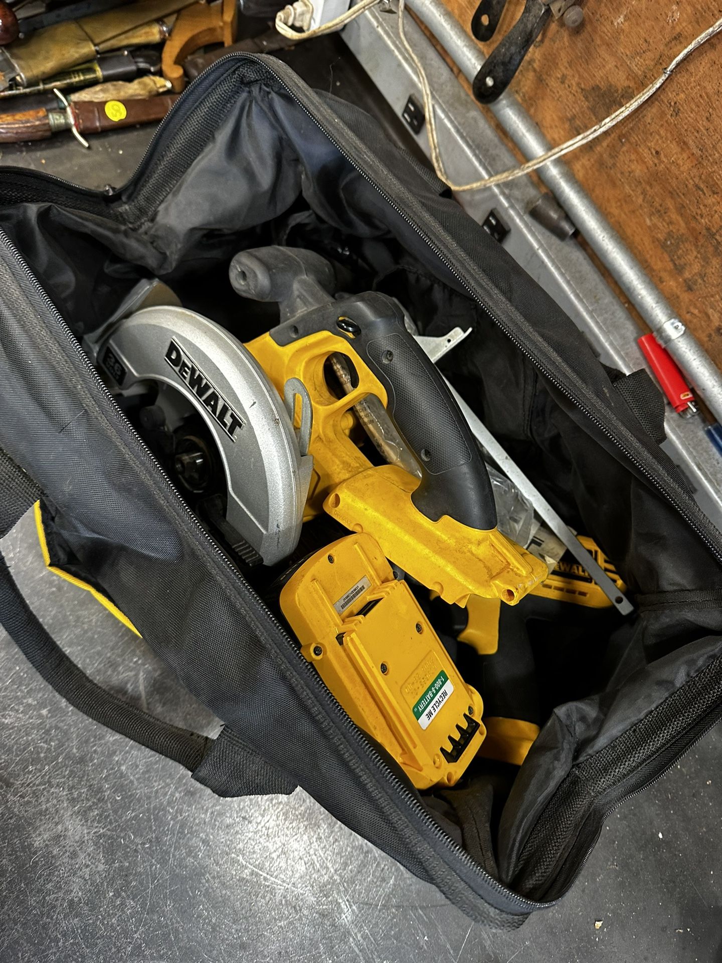 Dewalt 36v Power Hammer Drill DC900 Cordless Circular Saw DC300 ...