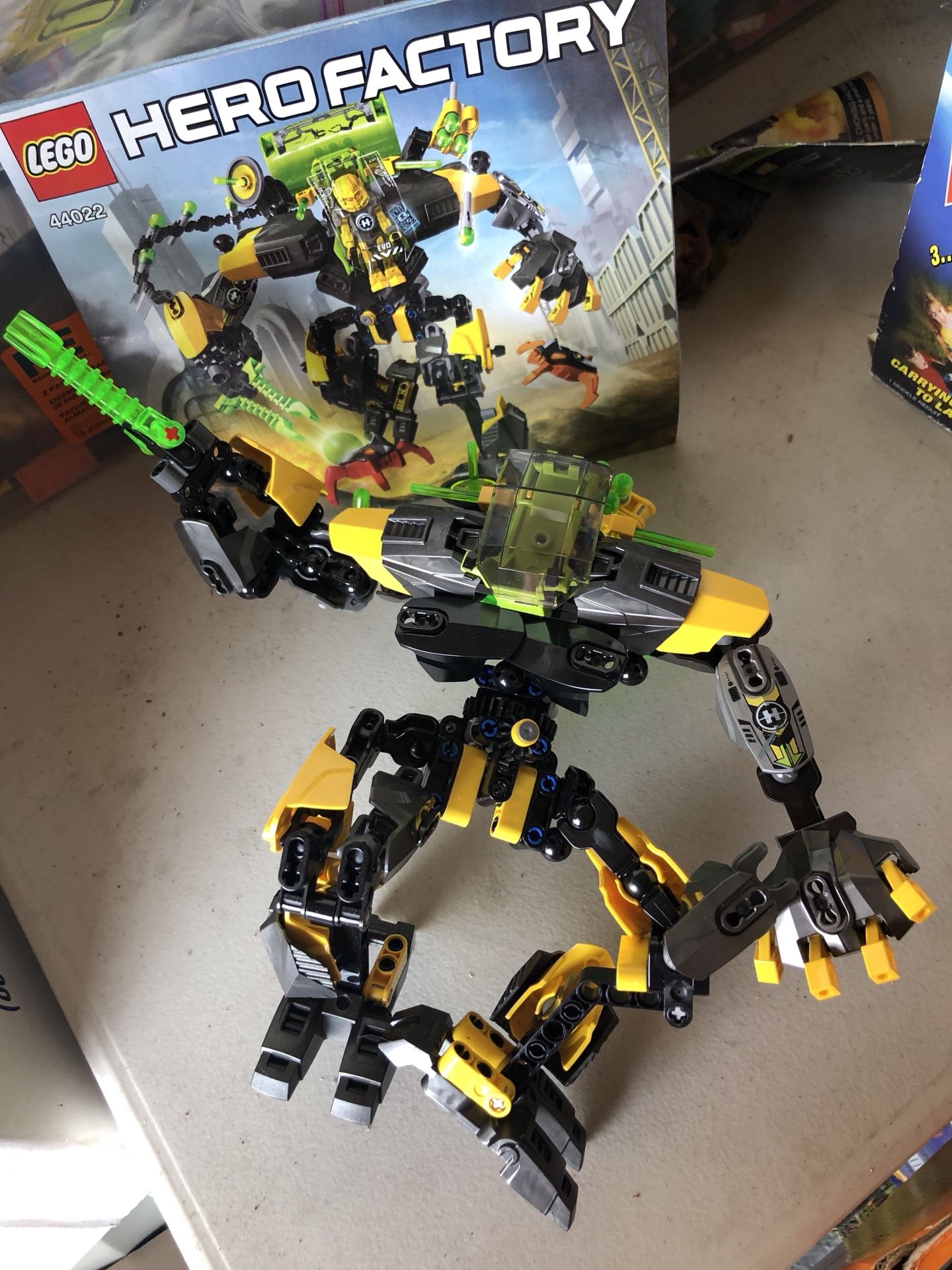 Lego Hero Factory Invasion From Below Evo Xl Machine Instructions