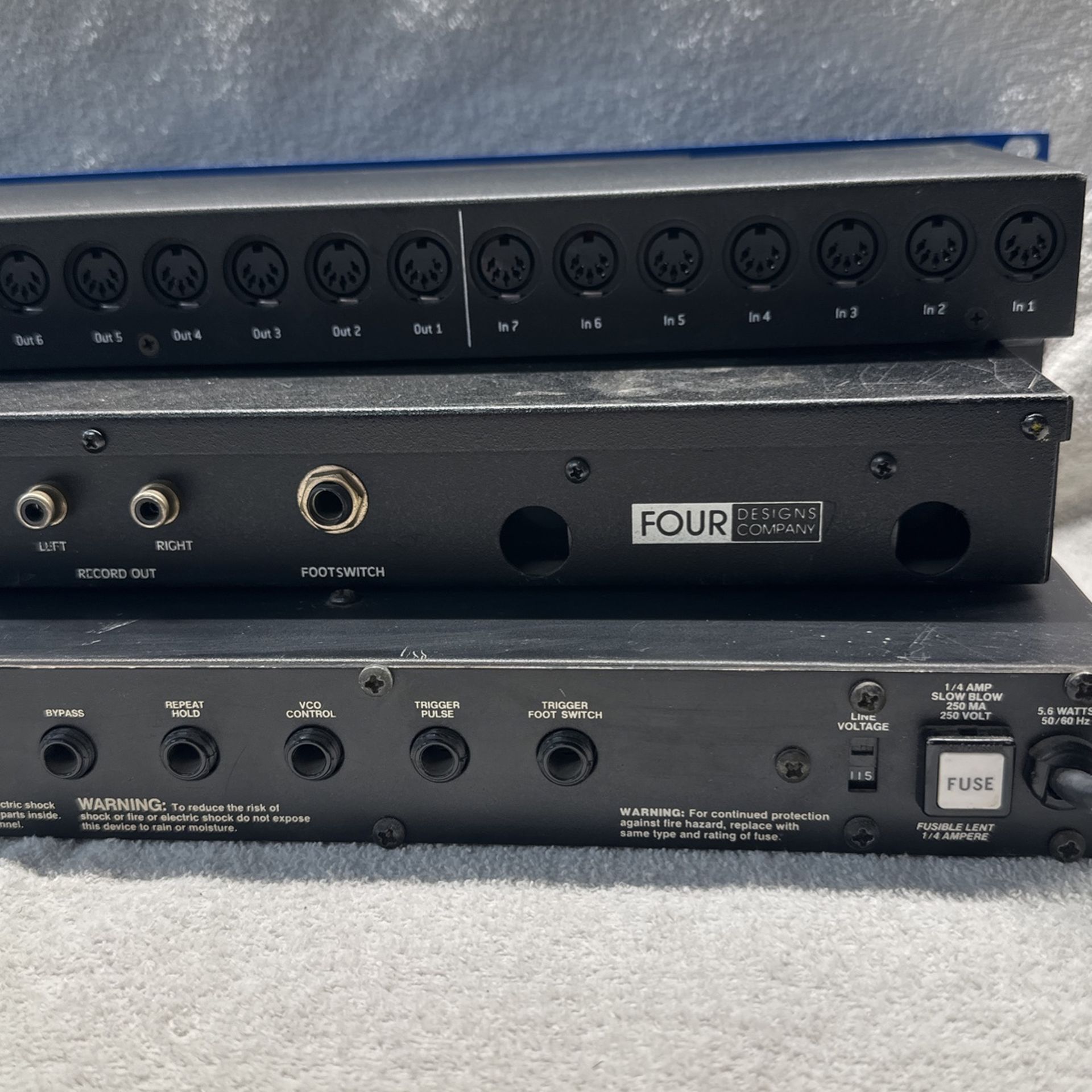 Rackmount Effects, and MIDI Patch Bay for Sale in Wildomar, CA - OfferUp