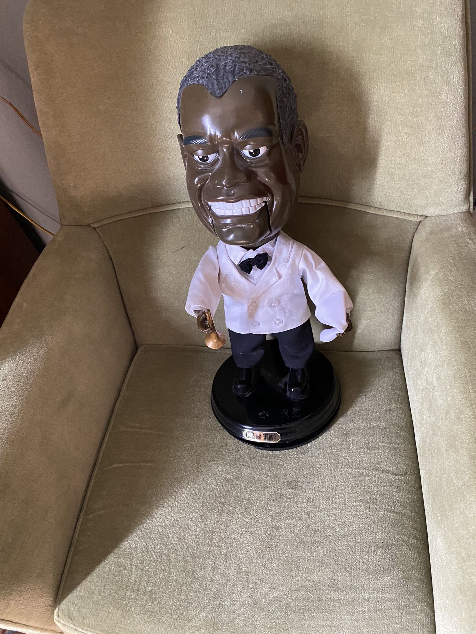 Really Cool and Collectable Louis Armstrong Singing Figure for Sale in ...