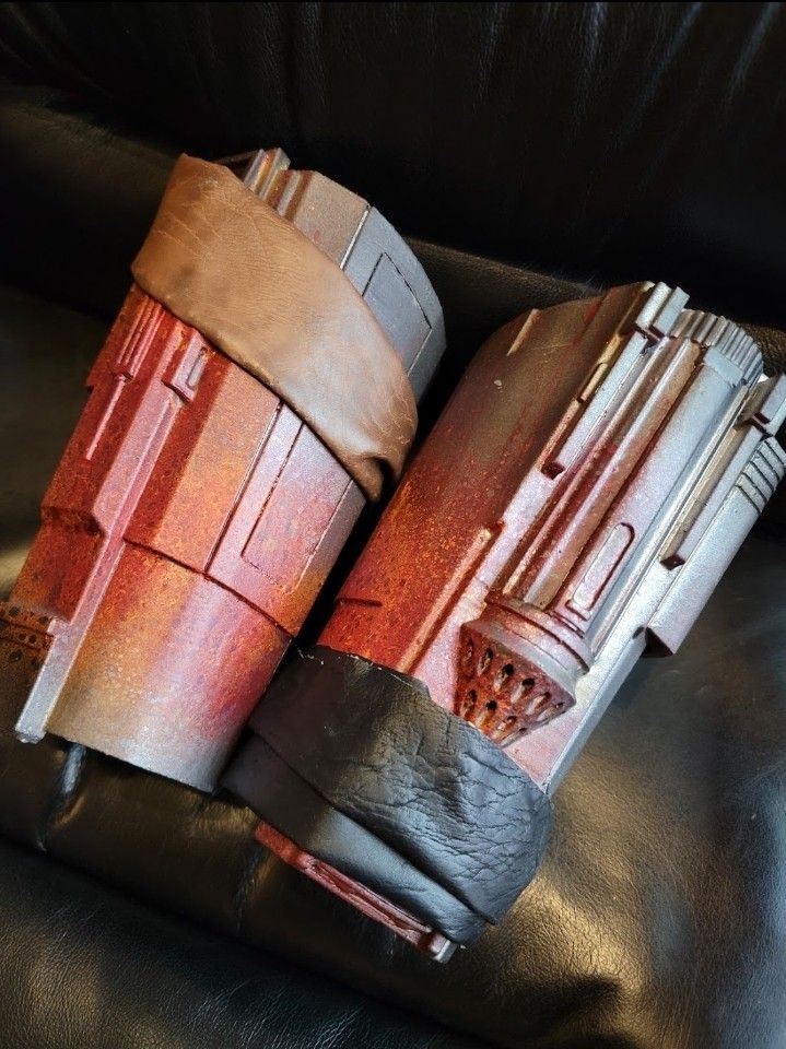 Mando Mandalorian ARM Gauntlets Armor Halloween Disney Starwars ...