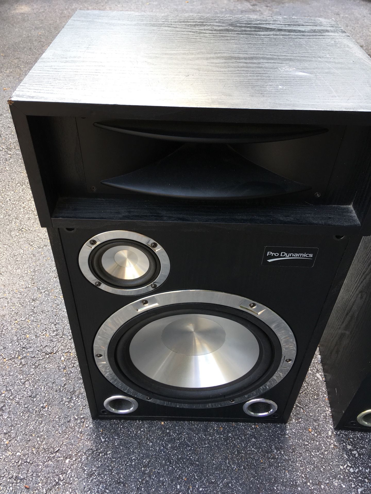 Pro Dynamic Platinum TX 1200 Studio Stereo Monitor PA Speakers ...
