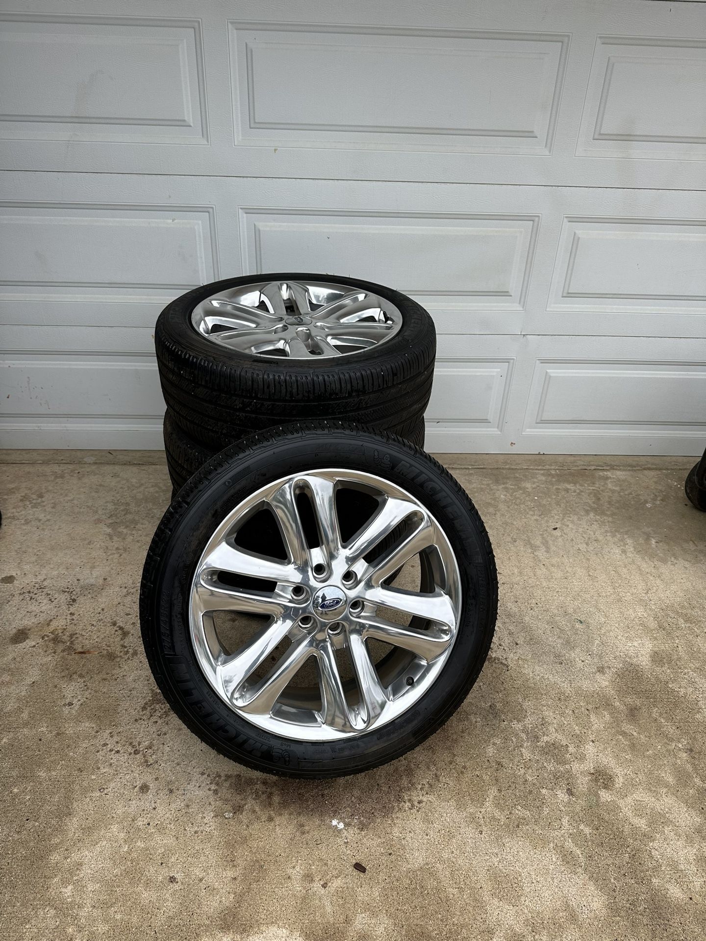 2010-2014 Ford F150 22 inch Wheels Tires Factory OEM Platinum Set of 4 ...