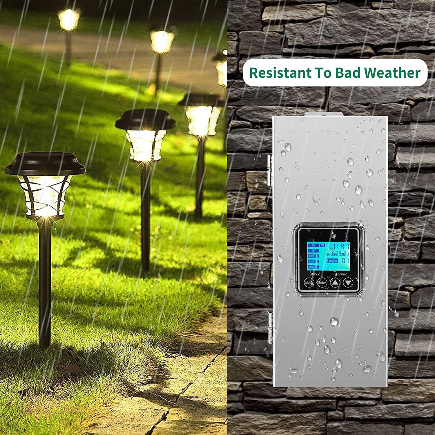 Outdoor Landscape Timers Outdoor Landscape Transformer Low Voltage