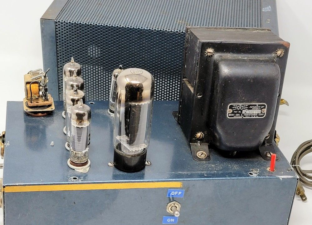 Vtg ELECTRONIC ENGINEERING CO MODEL LR 1 TUBE 10 Meter AMPLIFIER 28