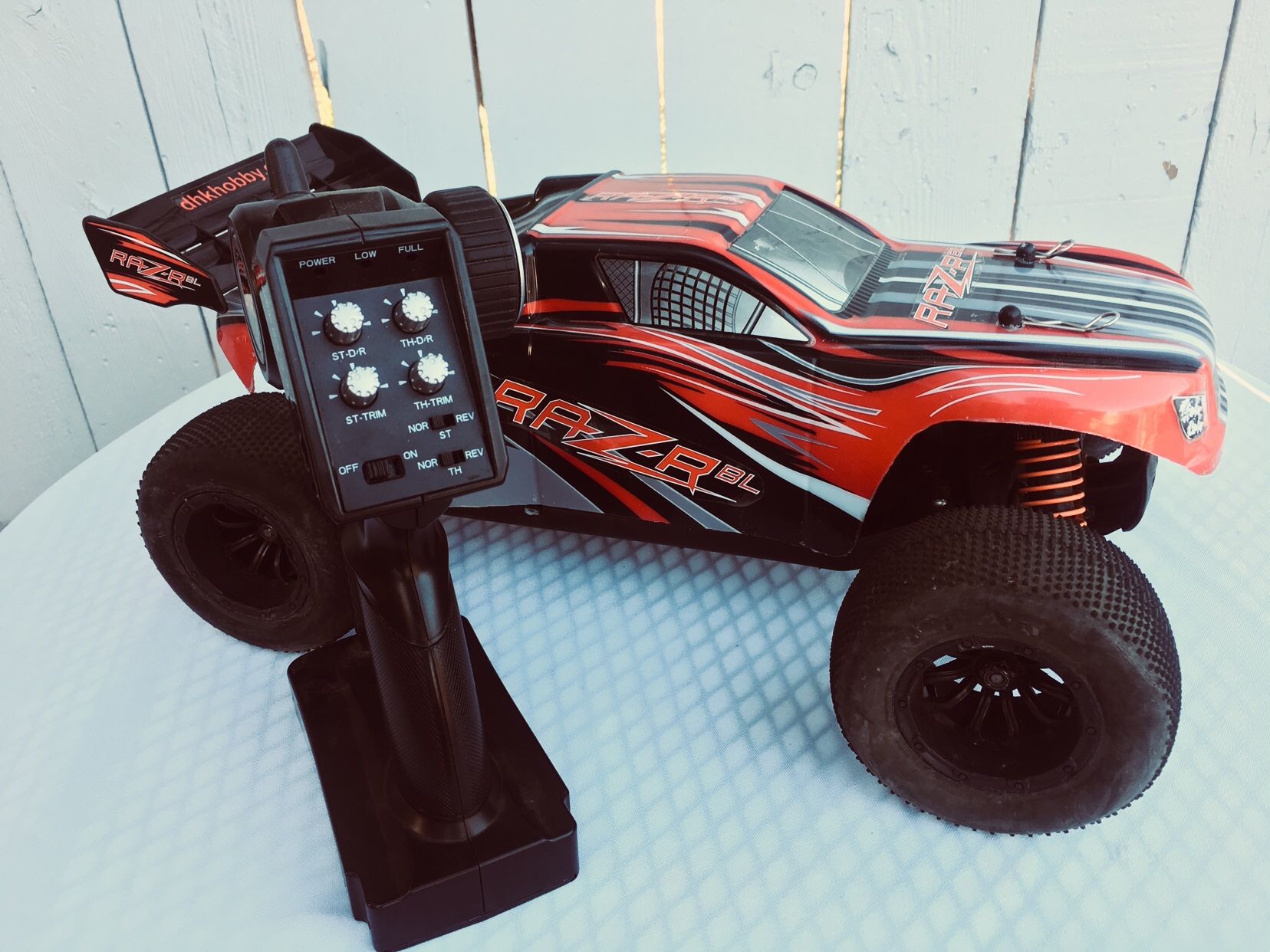 DHK Raz-r razr Brushless motor GPS 35 mph proof traxxas losi hpi 4x4 ...