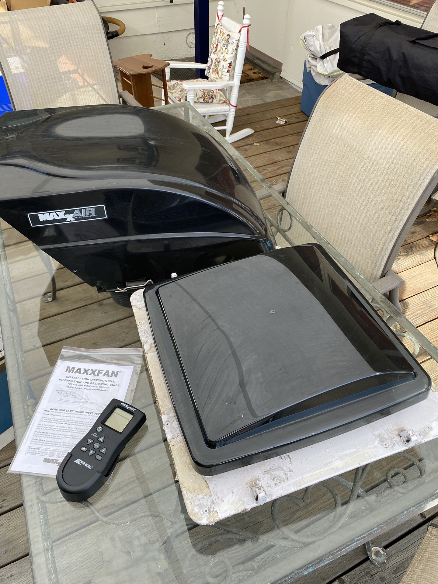 10 Speed Dual Air MaxxFan and Vent Cover for Sale in El Cajon, CA - OfferUp