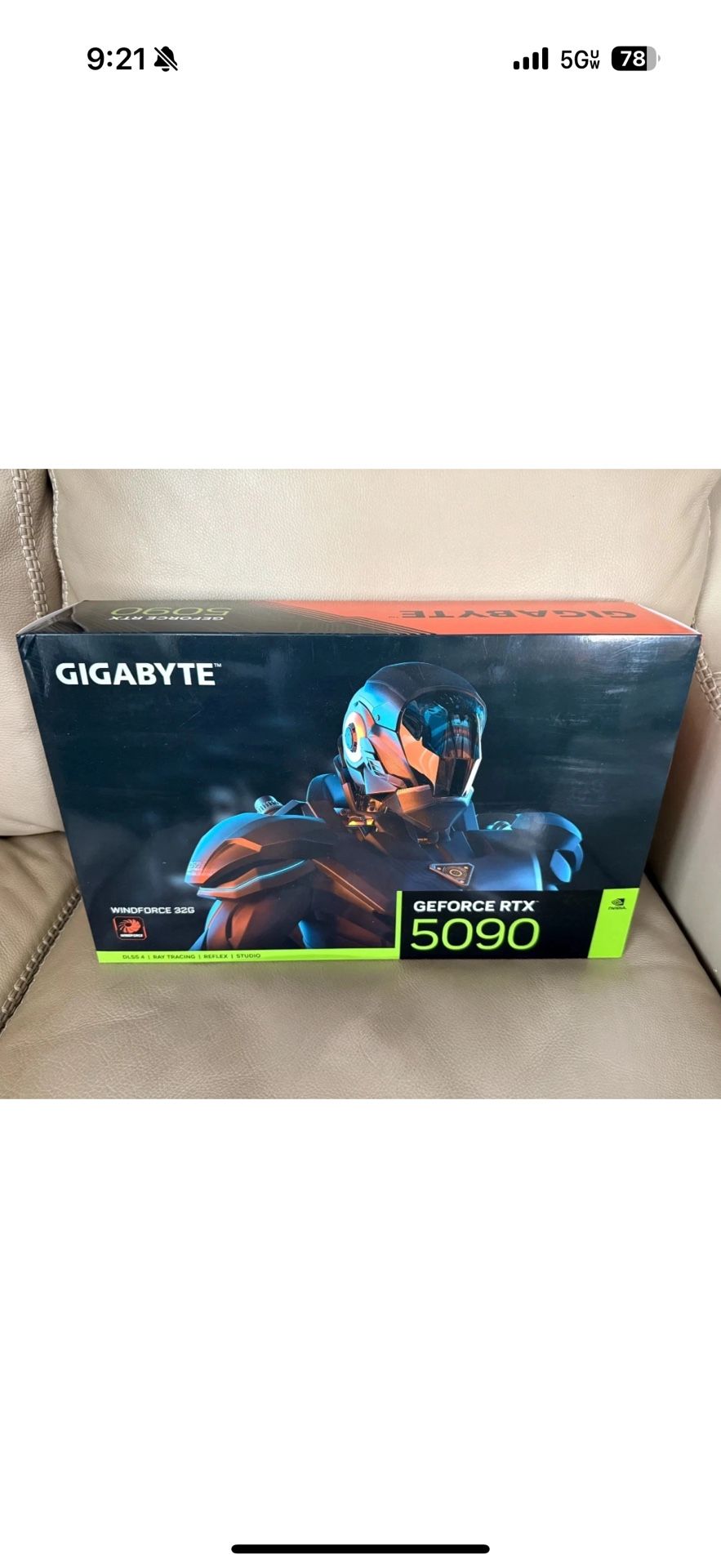 Gigabyte RTX 5090 Windforce 32G Graphics Card for Sale in Ontario, CA ...