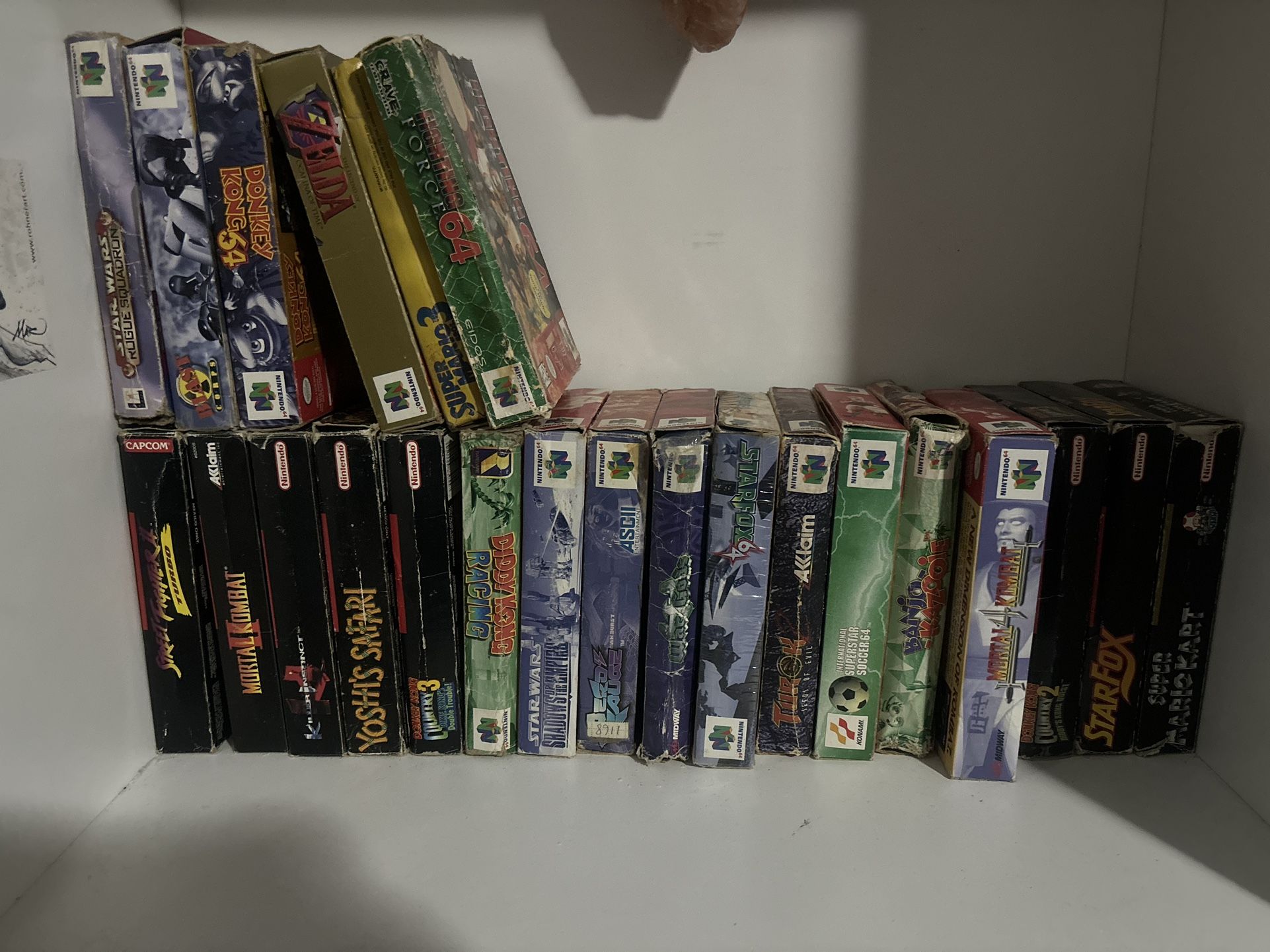 Games For SNES, NES And Nintendo 64 CIB Prices In The Description for ...