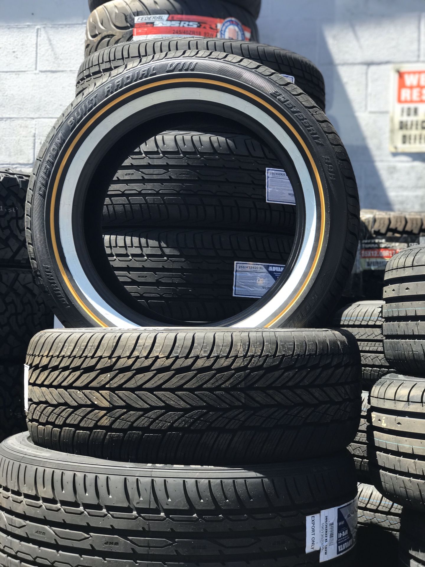 VOGUE TIRES AVAILABLE MESSAGE SIZE FOR PRICES for Sale in Concord, CA ...