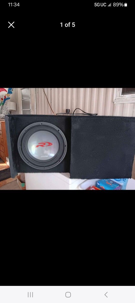 Alpine 12-inch With A 2k Amplifier for Sale in Zephyrhills, FL - OfferUp