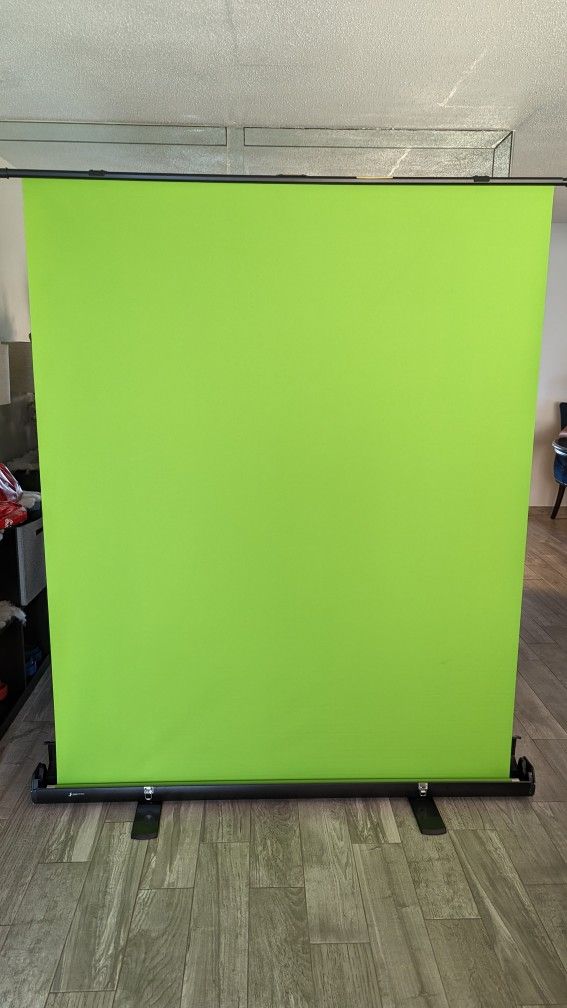 Collapsible Green Chromakey Panel Screen, Background Stand with ...
