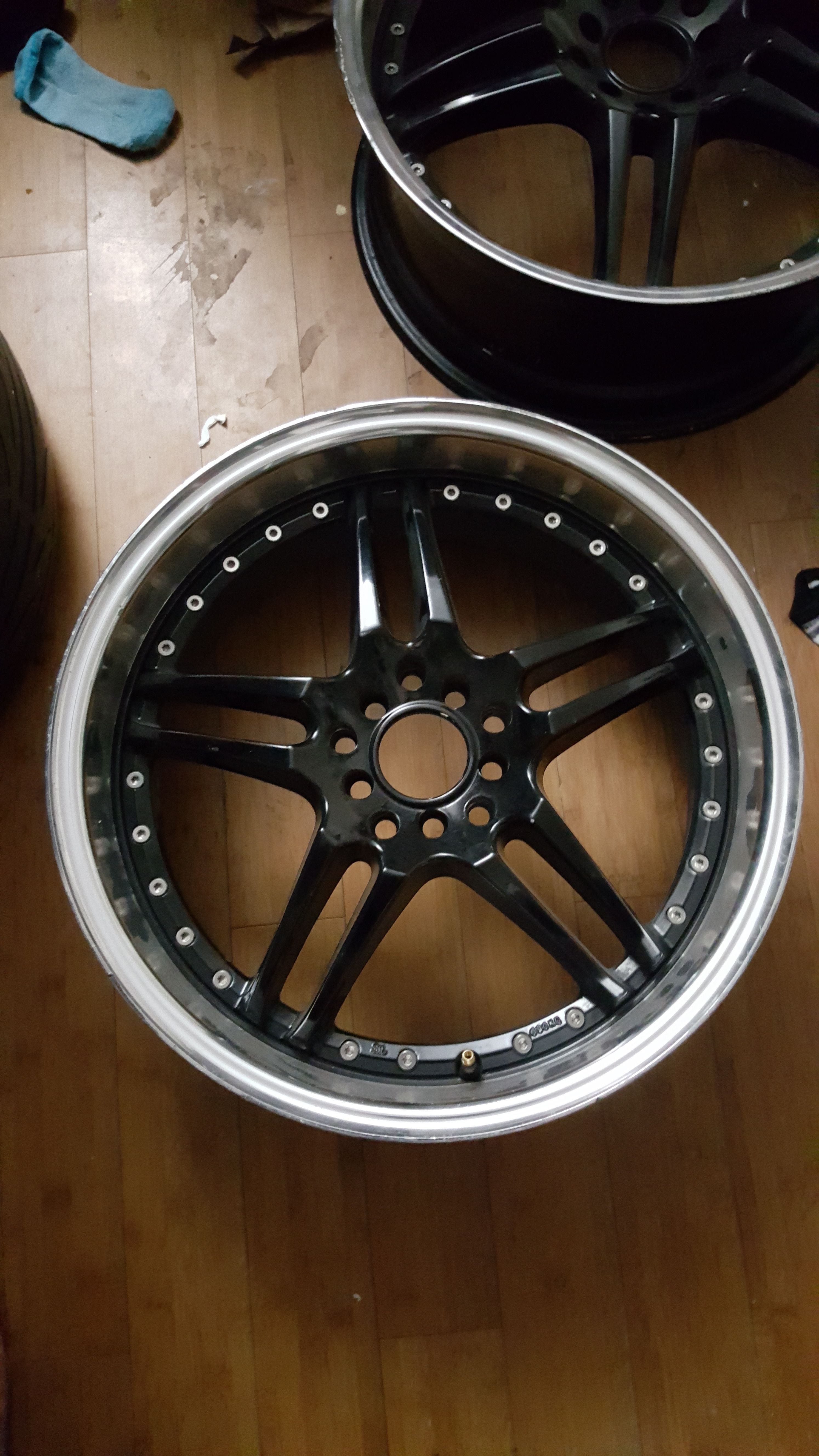 tenzo r passion 5 18x7.5 wheels/rims offset 42 for Sale in San Diego ...