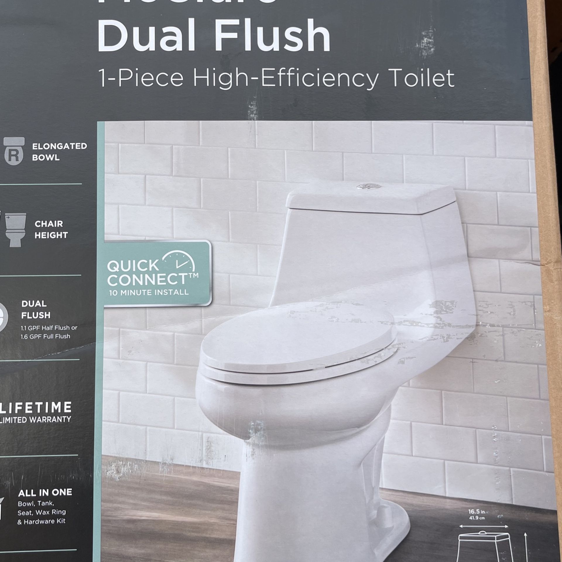 Glacier Bay Mcclure Dual Flush