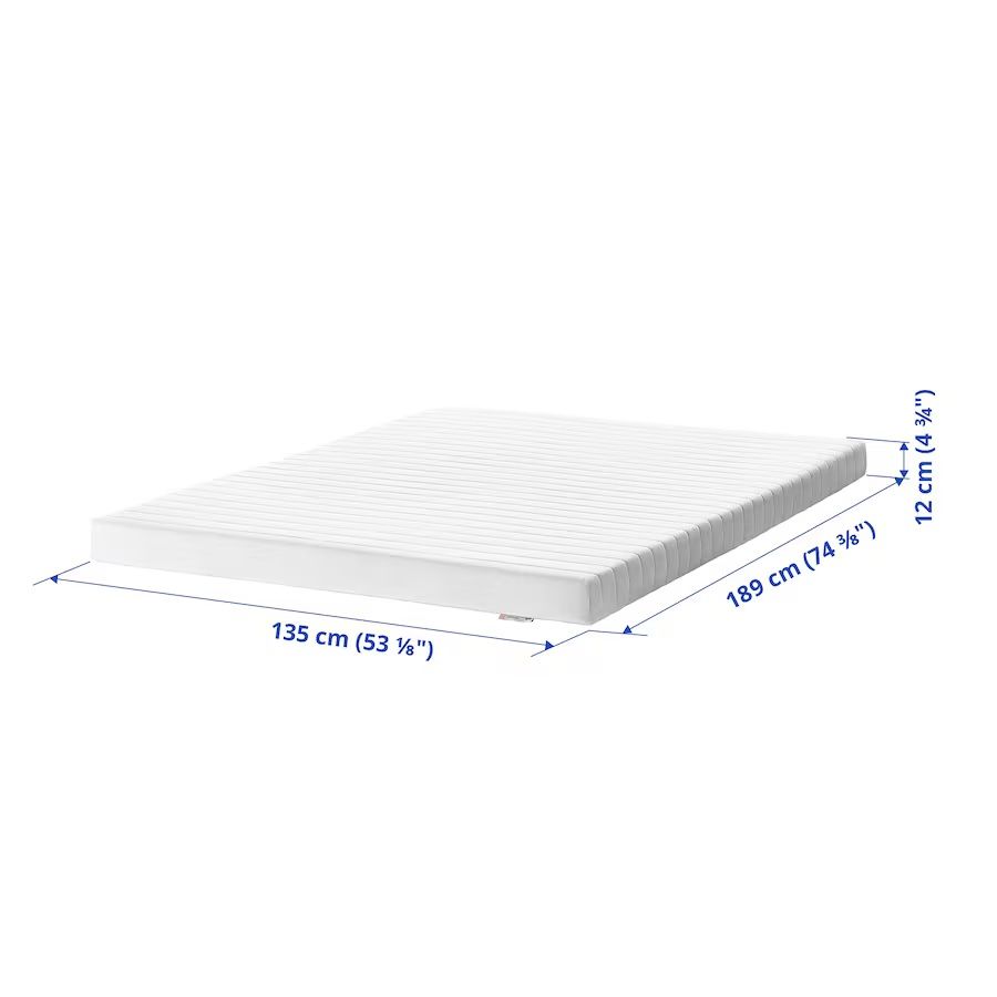 IKEA MEISTERVIK Foam Full Size Mattress for Sale in Los Angeles CA OfferUp