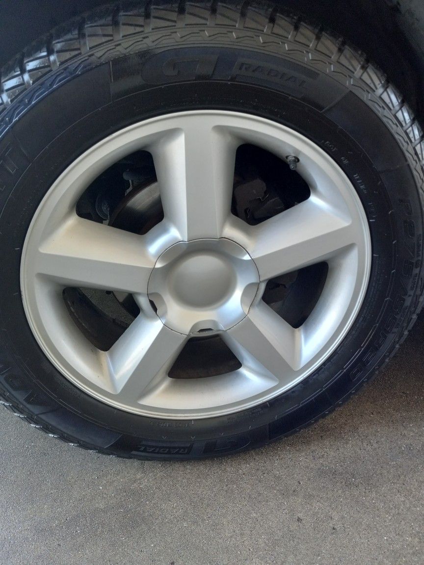 20 Inch 6 Lug Wheels Tires Tpms Sensors LTZ GM OEM for Sale in Melrose ...
