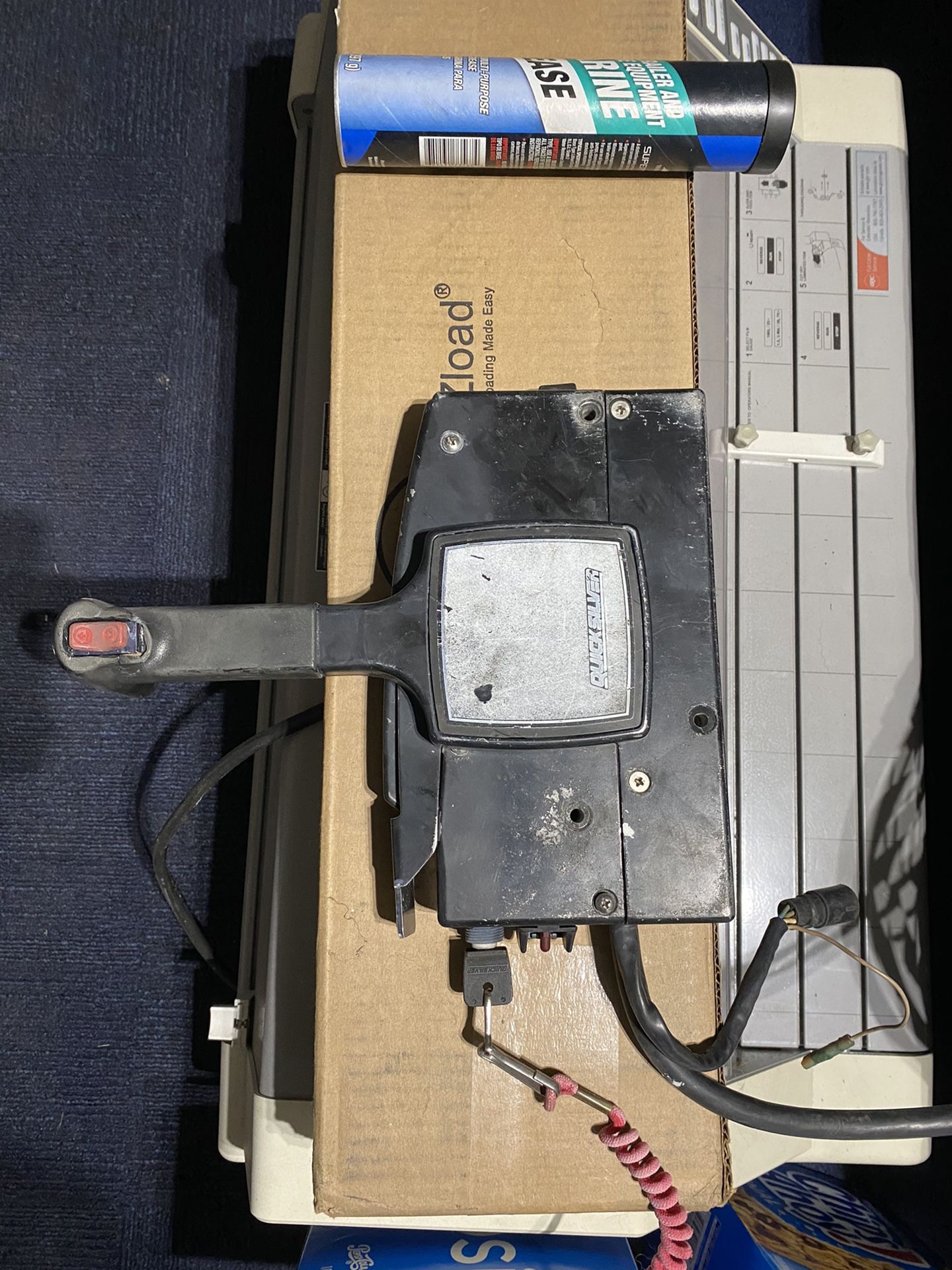 Mercury quicksilver commander 2000 remote control with trim for Sale in ...