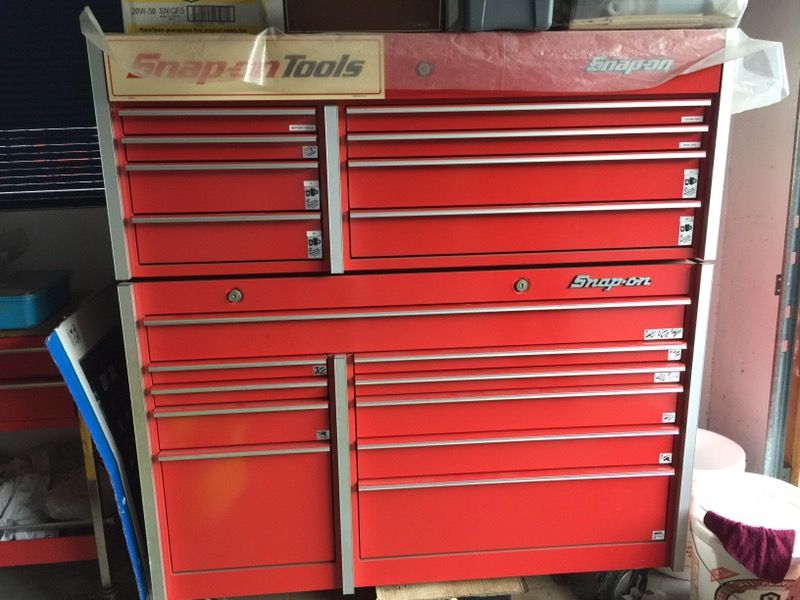 SnapOn KRL761 roll cab and KRL 791 top chest ($3000) for Sale in Garden ...