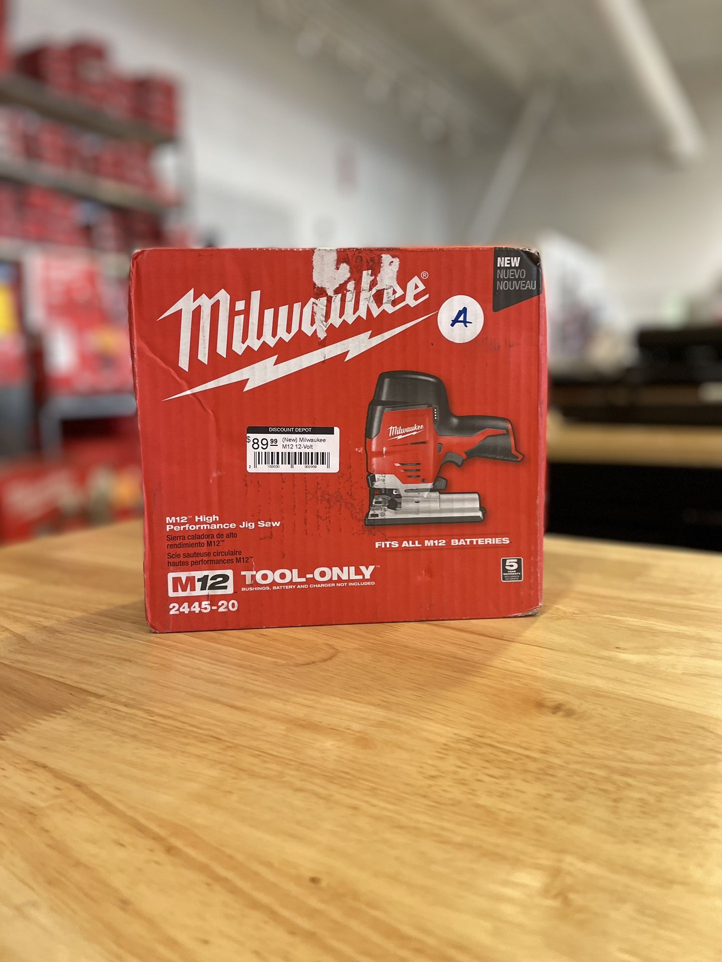 MILWAUKEE M12 High Performance Jig Saw (Tool-Only)… 2445-20 for Sale in ...