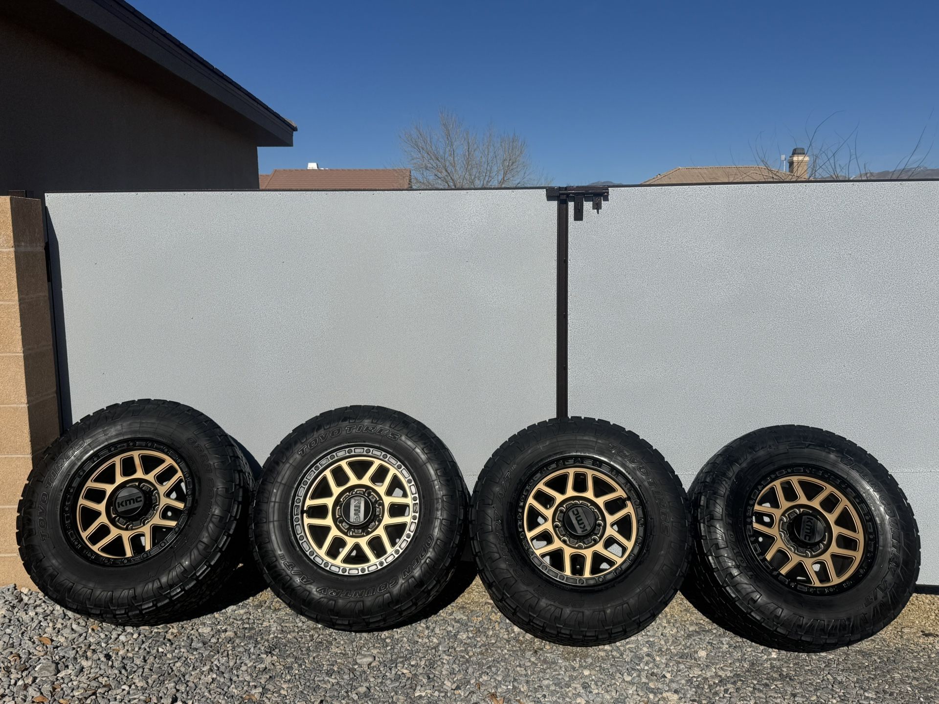 KMC wheels Toyo tires 8x6.5 8x165.1 for Sale in Las Vegas, NV - OfferUp