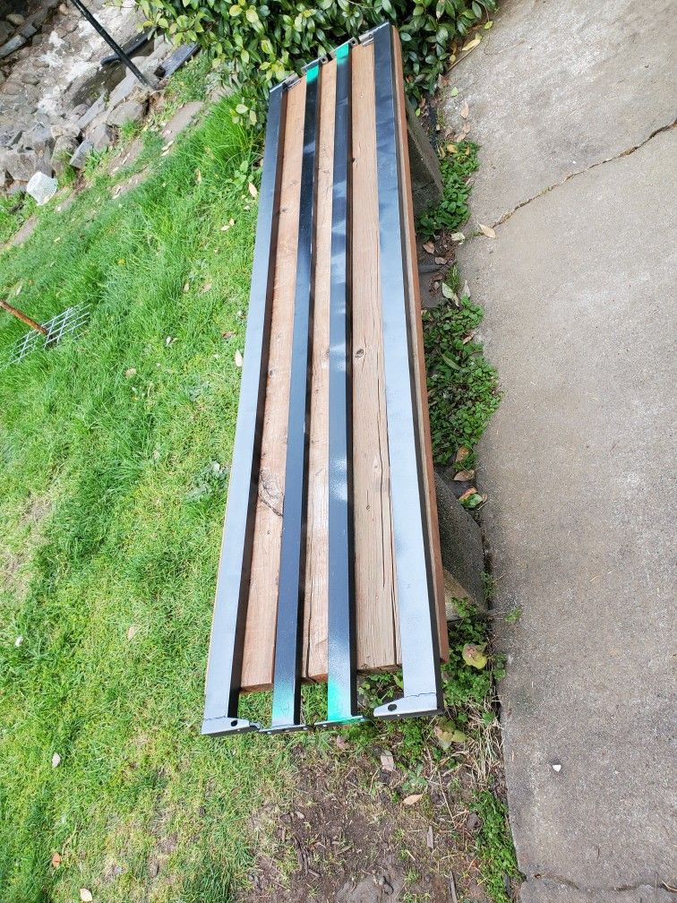 4 Steel Rectangle Posts For Garden Trellis ~6'3" Height. for Sale in ...