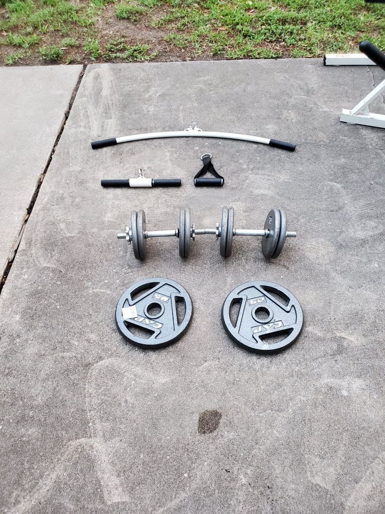 Mpex Power House fitness Multi Gym, Chest, Dumbbells, Lat pull downs ...