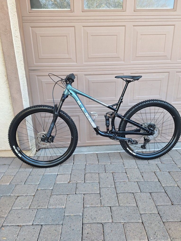 MARIN RIFT ZONE 2 FULL SUSPENSION 29 ER SETUP TUBELESS MOUNTAIN BIKE ...
