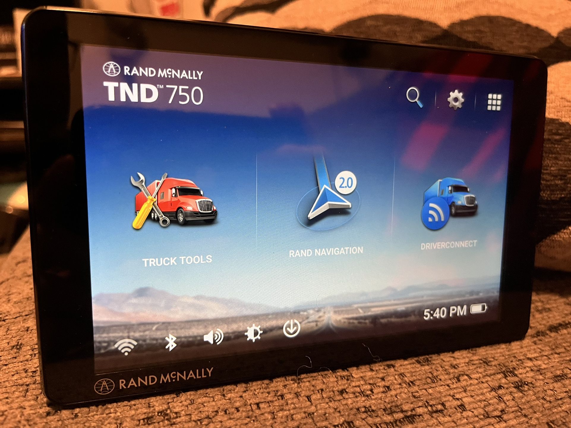 Rand McNally TND 750 Truck GPS for Sale in Riverside, CA - OfferUp