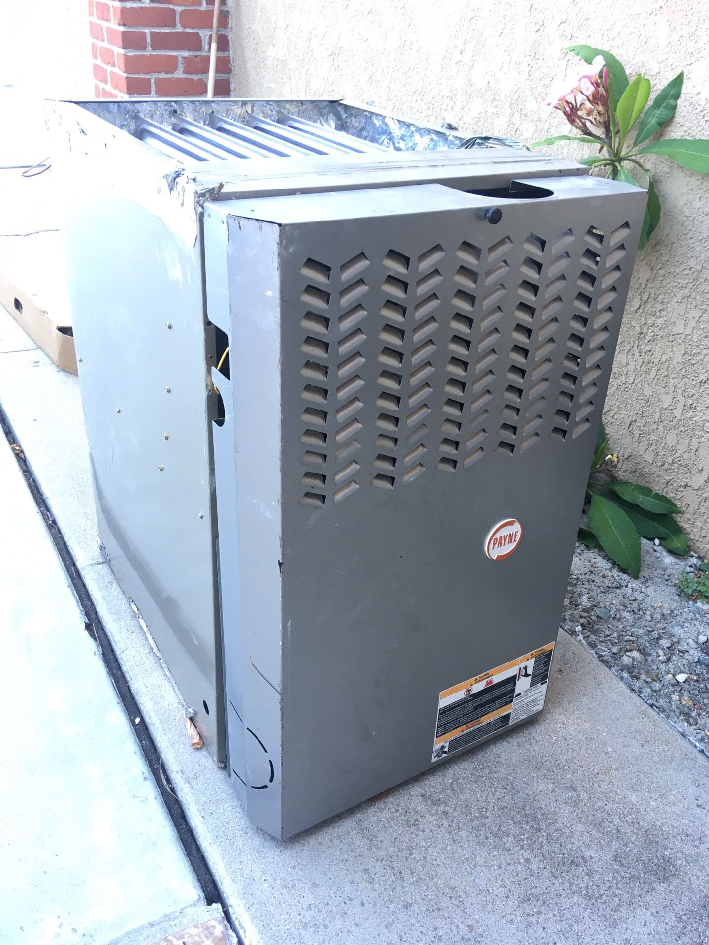 Payne LP gas propane furnace heater rated up to 5 tons for Sale in ...