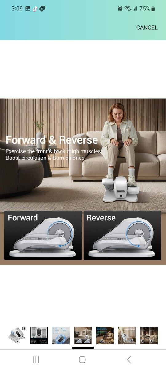 Exercise Equipment Ellipse Leg Exerciser As Seen On Tv Machine, Ellipse ...