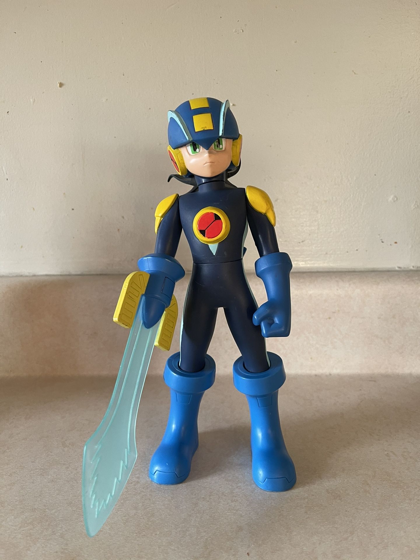 MegaMan NT Warrior 10 Inch Action Figure 2004 Mattel MEGA MAN SWORD ...