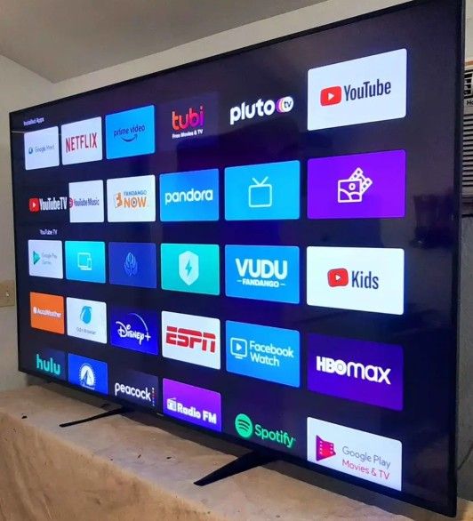 75" 4k UHD HISENSE ANDROID SMART TV HDR10 LED ULTRA THIN FULL UHD 2160p ...