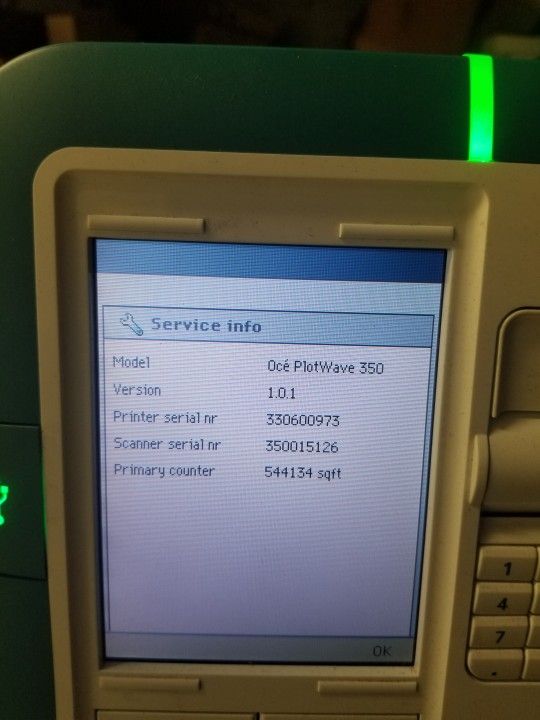 Oce Plotter Plotwave 350 for Sale in Fort Lauderdale, FL - OfferUp