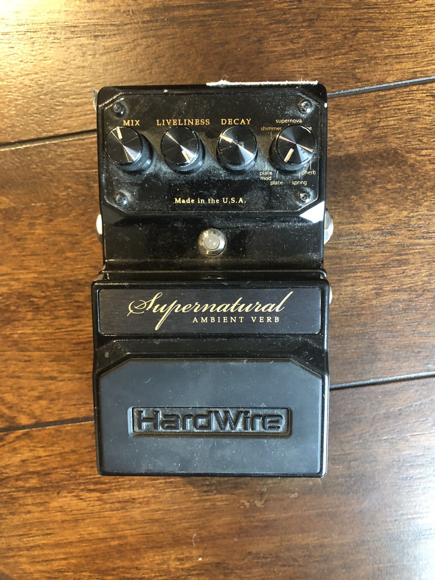 Hardwire(digitech) Supernatural Reverb Guitar Pedal for Sale in ...