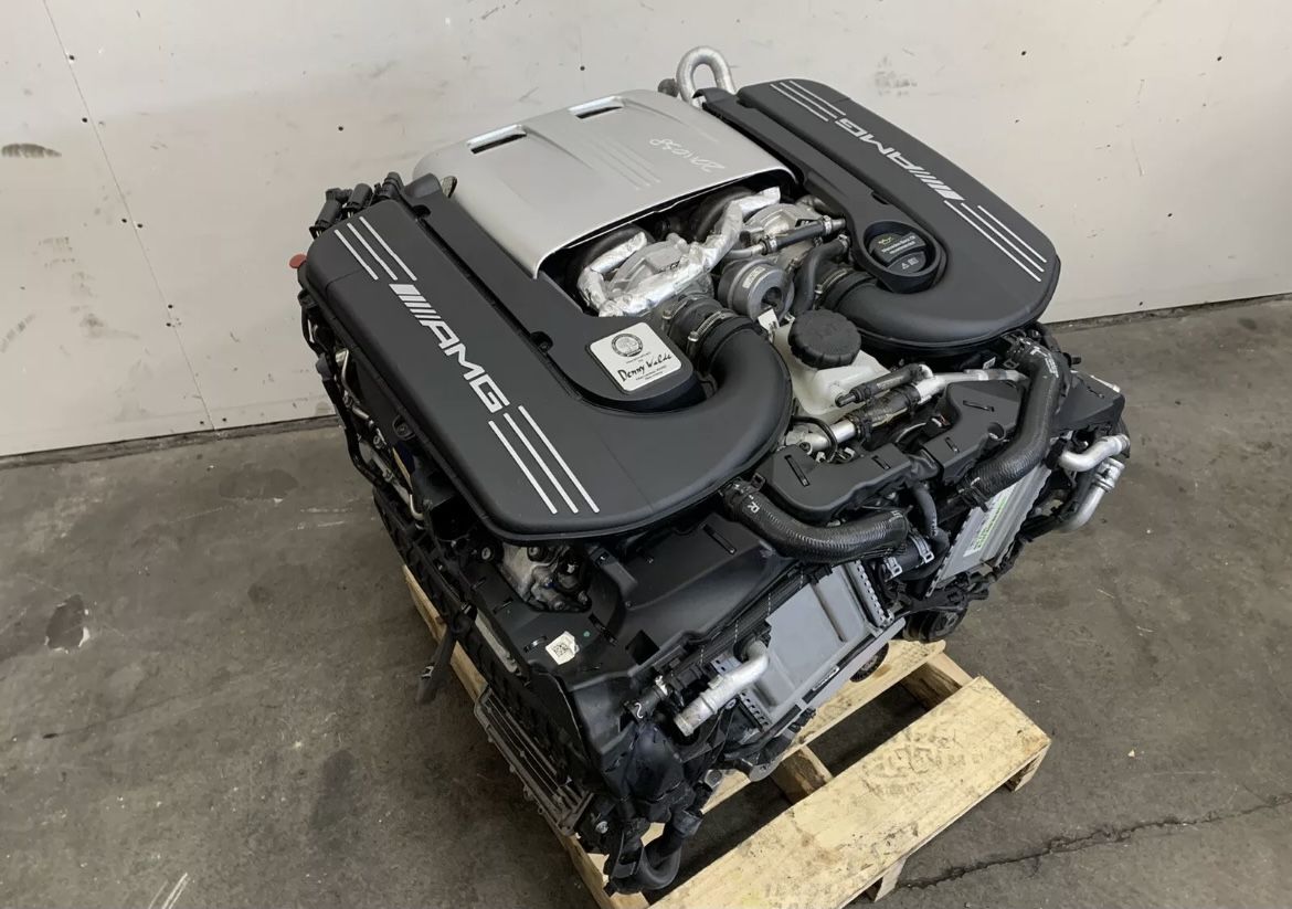 2016 Mercedes W205 C63-S AMG 4.0L M177 Engine Motor Assembly 36k Miles ...