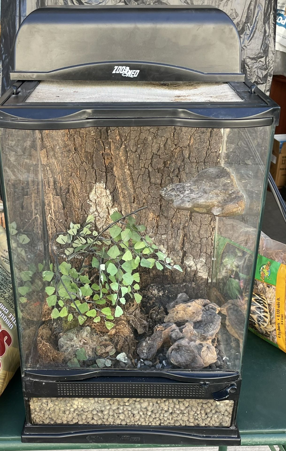 Natural Terrarium Zoomed 12 X 12 X 18 Used for Sale in Antioch, CA ...