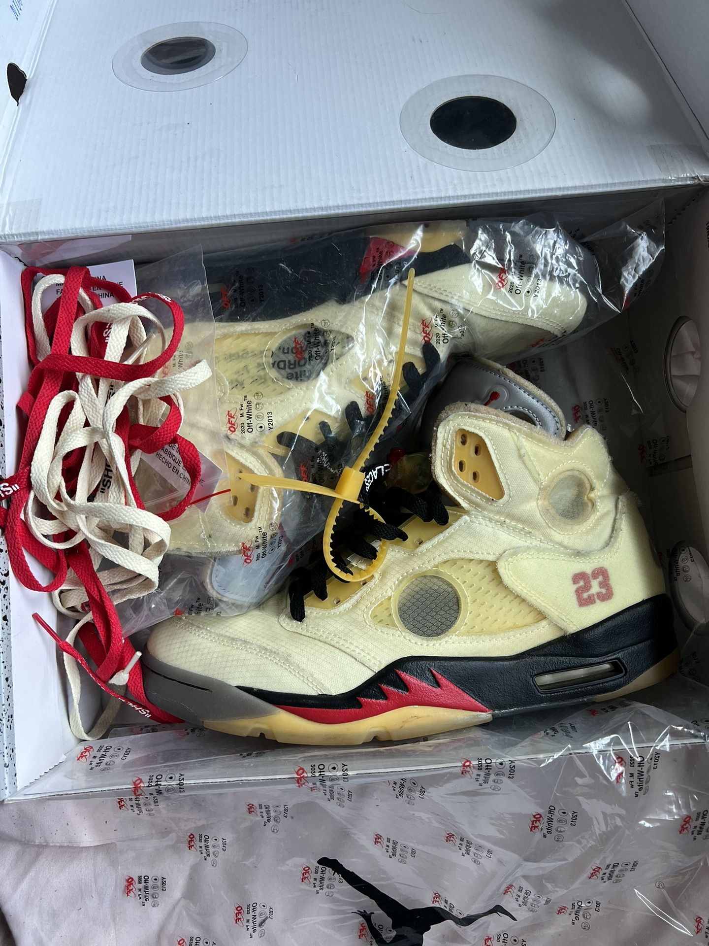 Jordan 5 Off white Sail for Sale in Seattle, WA - OfferUp
