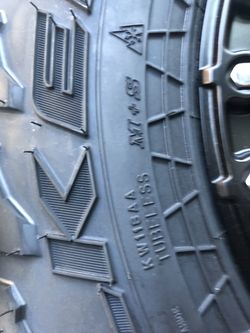 Brand new 2019 method MR312 bronze with FALKEN WILDPEAK AT3w 265/70/17 ...