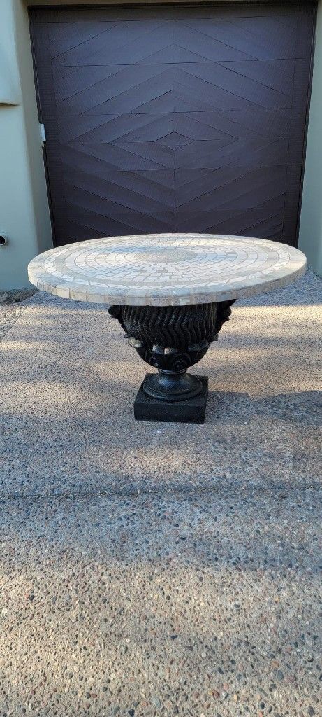 Large Mosaic Cement Outdoor Table for Sale in Scottsdale, AZ - OfferUp