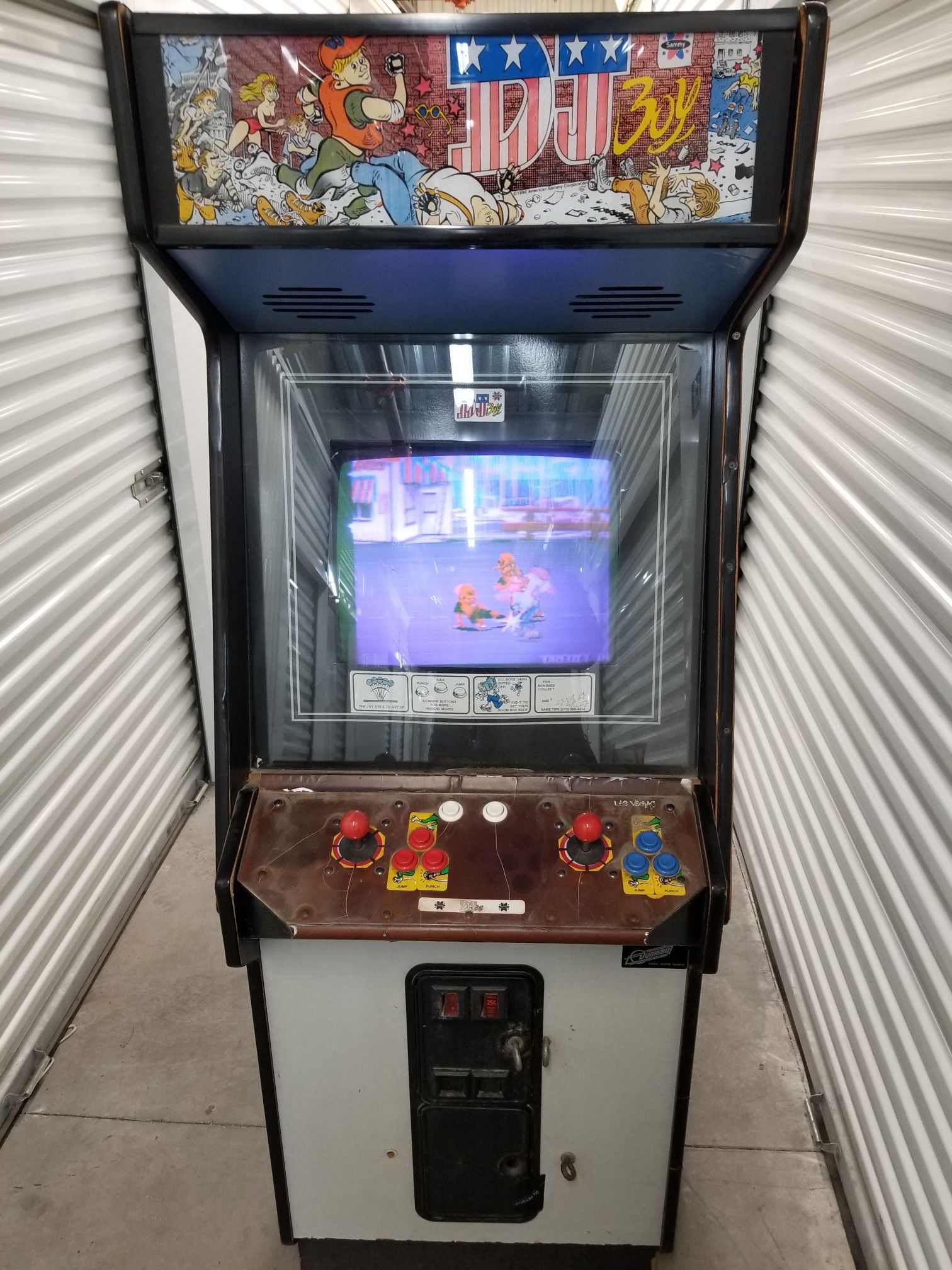 DJ Boy Arcade Video Game by Sammy Voiced by Wolfman Jack for Sale in ...