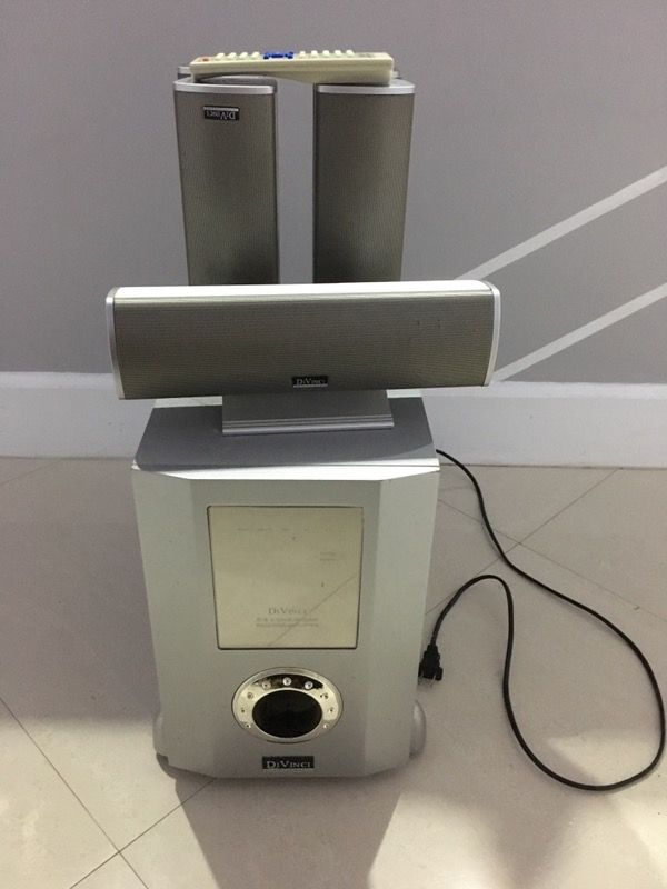 divinci d-6 5.1ch surround receiver amplifier for Sale in Fort ...